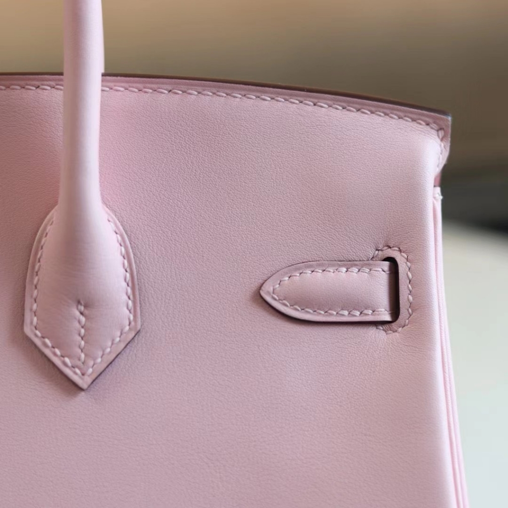 Hermes Birkin 25CM Swift 3Q Rose Sakura Silver Hardware – Hermes Expert